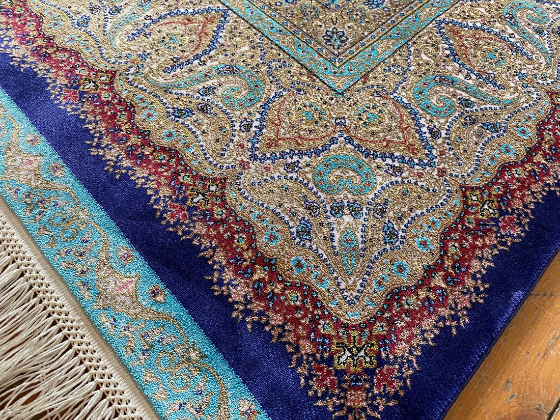 4x6ft Area Turkish Silk Carpet